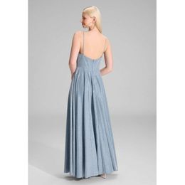 HEY KYLA Abendkleid in hellblau silber - 0002 | Gr.: 46