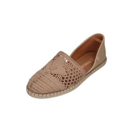 VERBENAS Espadrilles CARMEN CROCHET LINO PARIS in braun | Gr.: 38