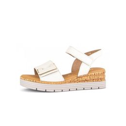 Gabor Comfort Keilsandalette in Beige | Gr.: 38-dot-5