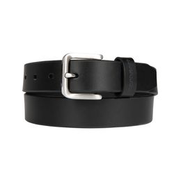 Carhartt G&uuml;rtel "Bridle Leather Belt" in Schwarz | Gr.: XS-M