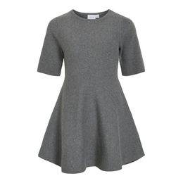 Vila Minikleid in Dark Grey Melange | Gr.: L