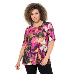 Ulla Popken Shirt in schwarz | Gr.: 54-56