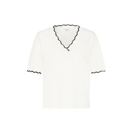 B.Young Pullover 'BYMMORLA' Damen Gr&ouml;&szlig;e S schwarz / wei&szlig;