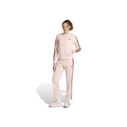 adidas Sportswear Tracksuit 'Essentials' female size M Cognac / Rose