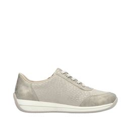 Rieker Sneaker 'N1112' Damen Gr&ouml;&szlig;e 37 hellbeige / silber