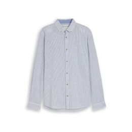Tom Tailor Hemd Herren Gr&ouml;&szlig;e XXL enzian / wei&szlig;