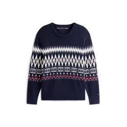 Tommy Hilfiger Pullover Herren Gr&ouml;&szlig;e XL navy / rot / wei&szlig;