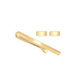 Kuzzoi Schmuckset 'Geo' Herren Gr&ouml;&szlig;e One Size gold