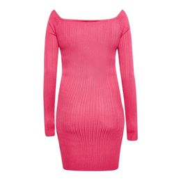 NAEMI Knitted dress female size L Pink
