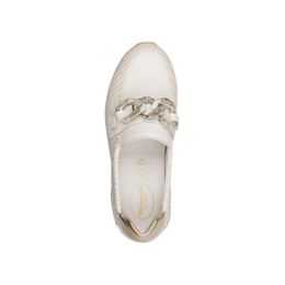 Tamaris Slipper Damen Gr&ouml;&szlig;e 38 beige / wei&szlig;