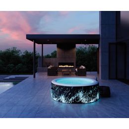 Whirlpool Intex "Glow Deluxe", bunt, B:145cm H:71cm L:145cm, Whirlpools, 145 cm Durchmesser