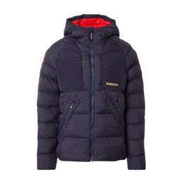 Napapijri Winter Jacket 'Moesa' male Blue size XXL