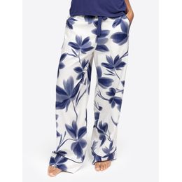 Cyberjammies Pyjamahose 'Indigo' Damen Gr&ouml;&szlig;e 4XL dunkelbraun / wei&szlig; Winterkleid