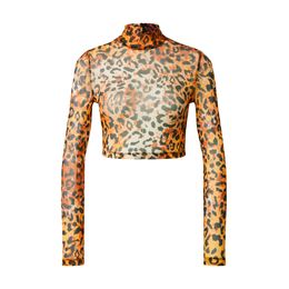 Just Cavalli Shirt Damen Gr&ouml;&szlig;e S cognac / hellbraun / schwarz