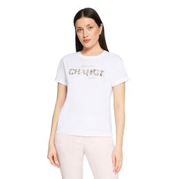 BETTY & CO Betty & Co T-Shirt Damen Gr&ouml;&szlig;e XL silber / wei&szlig;
