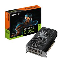 Gigabyte Grafikkarte "GeForce RTX 5060 Ti WINDFORCE MAX OC 8G Grafikkarte &ndash; 8 GB GDDR7, 128", ohne farbbezeichnung, Grafikkarten