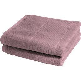 Badetuch Fleuresse "2828", rosa (ros&eacute;), B:90cm L:200cm, Frottier, Obermaterial: 100% Baumwolle, Handt&uuml;cher, Badetuch, Duschhandt&uuml;cher, Handt&uuml;cher, Walkfrottee, 100% Baumwolle