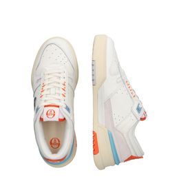Sergio Tacchini Sneaker 'Court' Herren Gr&ouml;&szlig;e 45 hellblau / orange / wei&szlig;