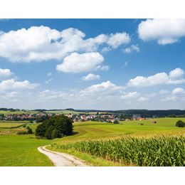 Vliestapete Komar "Digitaldruck Vlies - Bayrische Idylle - Gr&ouml;&szlig;e 350 x 280 cm", bunt, B:350m L:280m, Vlies, Tapeten, Wohnzimmer, Schlafzimmer