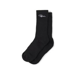 Pegador Socken 'Signar' Damen Gr&ouml;&szlig;e 35/38 schwarz / wei&szlig;