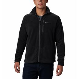 Fleecejacke Columbia "FAST TREK II FULL ZIP FLEECE", Herren, Gr. L, schwarz, Fleece, Obermaterial: 100% Polyester, normal, hoch geschlossener Ausschnitt, abgerundeter Saum, Jacken Fleecejacke, sportlicher Stil, mit Rei&szlig;verschluss, windabweisend, w&auml;rmend