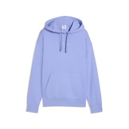 Hoodie Puma "Essentials Script Hoodie Damen", Damen, Gr. S, lila (intense lavender lila), Obermaterial: 32% Polyester, 68% Baumwolle. Kapuzenfutter: 100% Baumwolle. &Auml;rmelbund: 3% Elasthan, 97% Baumwolle. Oberer Bund: 97% Baumwolle, 3% Elasthan, comfort fit, Sweatshirts Hoodie