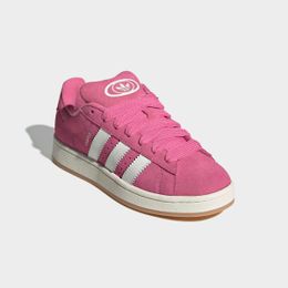Sneaker adidas originals "CAMPUS 00S", Damen, Gr. 38, pink fusion, core wei&szlig;, gum 3, Leder, Schuhe Sneaker