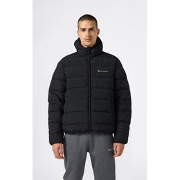 Steppjacke Champion "Padded Outdoor Jacket", Herren, Gr. L (52/54), schwarz (nbk), Steppware, Obermaterial: 100% Polyamid, unifarben, bequem h&uuml;ftlang, eingefasste Kante, Jacken Steppjacke, f&uuml;r Erwachsene, aus Polyamid, leichtes Material