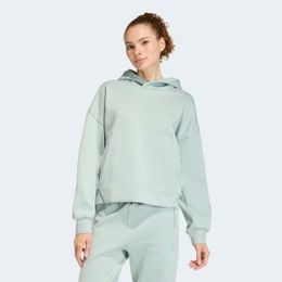 Kapuzensweatshirt adidas Sportswear "W Z.N.E. OH HD", Damen, Gr. XL, wonder sage, Obermaterial: 57% Polyester, 43% Baumwolle, Sweatshirts