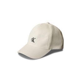 Baseball Cap Calvin Klein Jeans, Jungen, Gr. L/XL, oatmeal, Baumwolle, Caps, mit Logostickerei