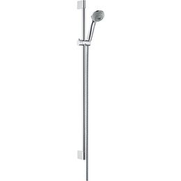 Hansgrohe Brause Set Crometta 85 Multi 27766000 chrom, mit 90 cm Brausestange Unica Crometta