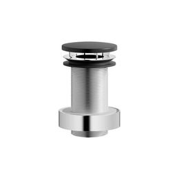 Laufen Ablaufventil H591LA27160001 63x63 mm, nicht verschliessbar schwarz matt