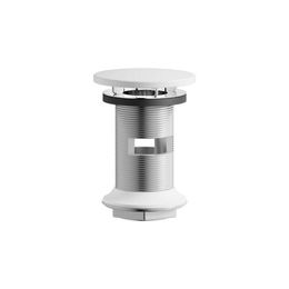 Laufen Ablaufventil H591LA57570001 74x74 mm, nicht verschliessbar wei&szlig; matt