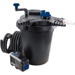 T.I.P. Teichdruckfilter-Set - F&uuml;r 15.000 l Teich, UV-C 13 W, R&uuml;cksp&uuml;lfunktion, TFP 15000 UV 13, 30299