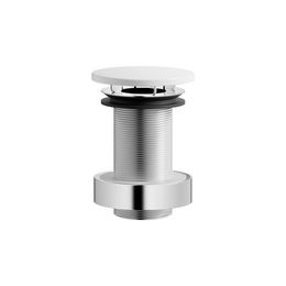 Laufen Ablaufventil H591LA30000001 f&uuml;r Becken ohne &Uuml;berlauf, 74x74 mm, nicht verschliessbar, wei&szlig;
