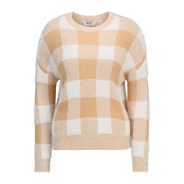 Dorothy Perkins Petite Pullover Damen Gr&ouml;&szlig;e M camel / hellbeige / wei&szlig;