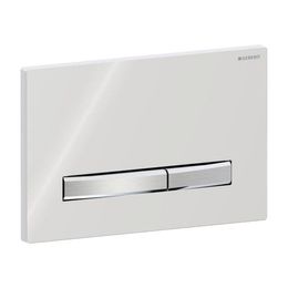 Geberit Sigma 50 Square Bet&auml;tigungsplatte 115788212 hochglanz verchromt, f&uuml;r 2-Mengen-Sp&uuml;lung