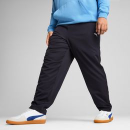 Trainingshose Puma "ESS WOVEN PANTS OP", Herren, Gr. M, N-Gr, blau (new navy), Twill, Obermaterial: 100% Polyester, unifarben, regular fit normal, Hosen Trainingshose, mit DryCELL Technologie, atmungsaktiv, mit Eingrifftaschen
