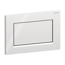 Geberit Sigma 10 Square Bet&auml;tigungsplatte 115893KY1 hochglanz-verchromt / Cr geb&uuml;rstet