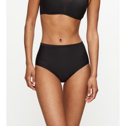Slip Triumph "Shape Smart Maxi", Damen, Gr. XL, schwarz, Microtouch, Obermaterial: 55% Elasthan, 45% Polyamid, unifarben, k&ouml;rpernah, Unterhosen Slip, gl&auml;ttend und schmeichelnd