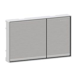 Geberit Bet&auml;tigungsplatte Omega 60 115081GH1 chrom geb&uuml;rstet, f&uuml;r Omega-Sp&uuml;lkasten