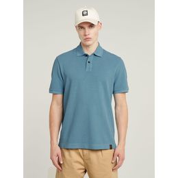 G-Star Raw Poloshirt G-STAR "Essential Poloshirt", Herren, Gr. S, niagara gd, Obermaterial: 100% Baumwolle, Shirts