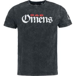 Bad Omens Villain T-Shirt charcoal in 4XL 22568-Bad Omens