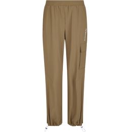 Cargohose Sportalm KITZB&Uuml;HEL, Damen, Gr. 38, N-Gr, deep durango, Web, Obermaterial: 75% Polyamid, 25% Elasthan, unifarben, regular fit lang, Hosen Cargohose, Regular fit mit elastischem Bund