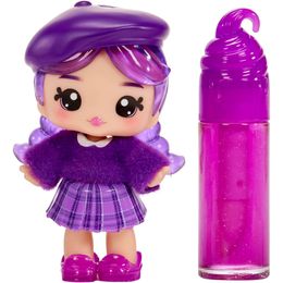 Minipuppe YUMMILAND "Yummiland Lipgloss Doll - Greta Grape", bunt, Puppen, Kinder, Minipuppe, inklusive Schl&uuml;sselanh&auml;nger