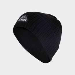 Outdoorhut adidas Performance "MULTI MOUNTAIN BEANIE", Herren, schwarz, Obermaterial: 53% Polyester, 47% Polyacryl, H&uuml;te Outdoorhut, Strickdesign, aus Polyester und Polyacryl, w&auml;rmend, pflegeleicht