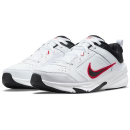 Sneaker Nike "DEFY ALL DAY", Herren, Gr. 40, rot (wei&szlig;, schwarz, university, rot), Leder, Synthetik, Schuhe Sneaker