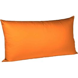 Kissenbez&uuml;ge Fleuresse "Colours", orange, B:40cm L:80cm, Interlock-Jersey, Obermaterial: 100% Baumwolle, Kissenbez&uuml;ge, edler, b&uuml;gelfreier Interlock-Jersey aus 100% Baumwolle