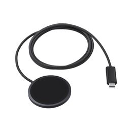 Samsung Wireless Charger "Magnet Wireless Charger 25 Watt", dunkelgrau, B:11cm H:1,5cm T:15cm, Ladeger&auml;te, Wireless Charger