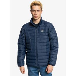 Outdoorjacke Quiksilver "Scaly", Herren, Gr. M, blau (navy blazer), [Hauptstoff] 100% Recyceltes Polyester, Jacken Outdoorjacke